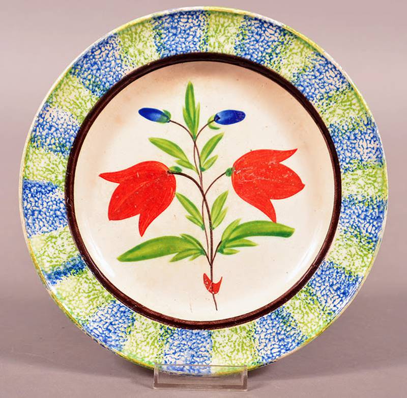 Antiques & Collecting: Spatterware often features tulips – AgriNews