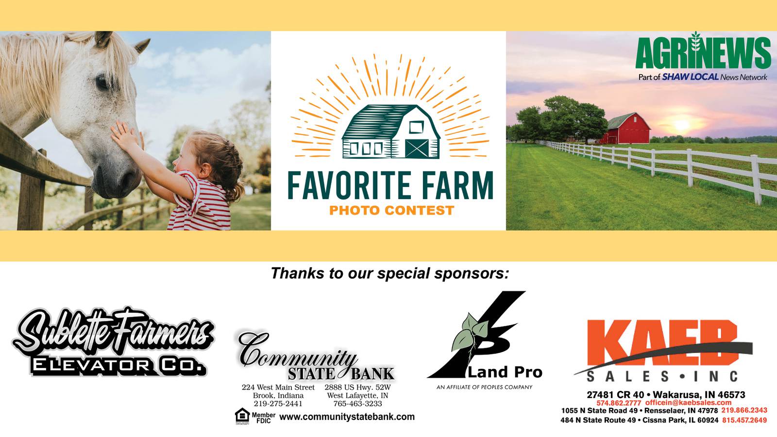 Voting is open for the Favorite Farm Photo Contest! – AgriNews