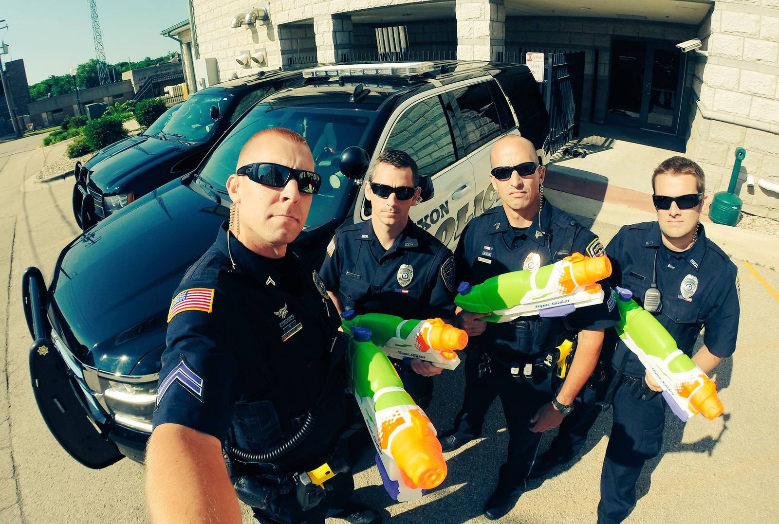 Operation water gun: Police use fun approach with a serious side – AgriNews