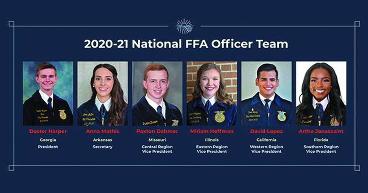 National FFA elects 2020-2021 officers – AgriNews