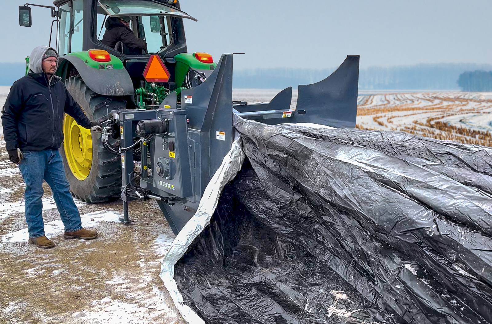 Loftness introduces 12-Foot Grain Bag Baler – AgriNews