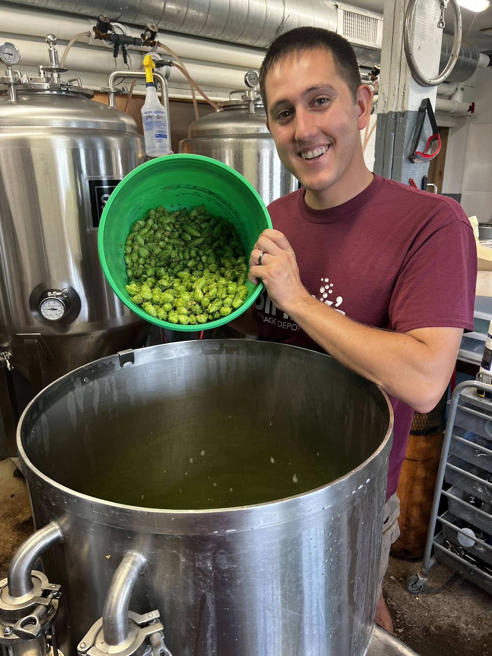 Harvested hops go directly into brewing process – AgriNews