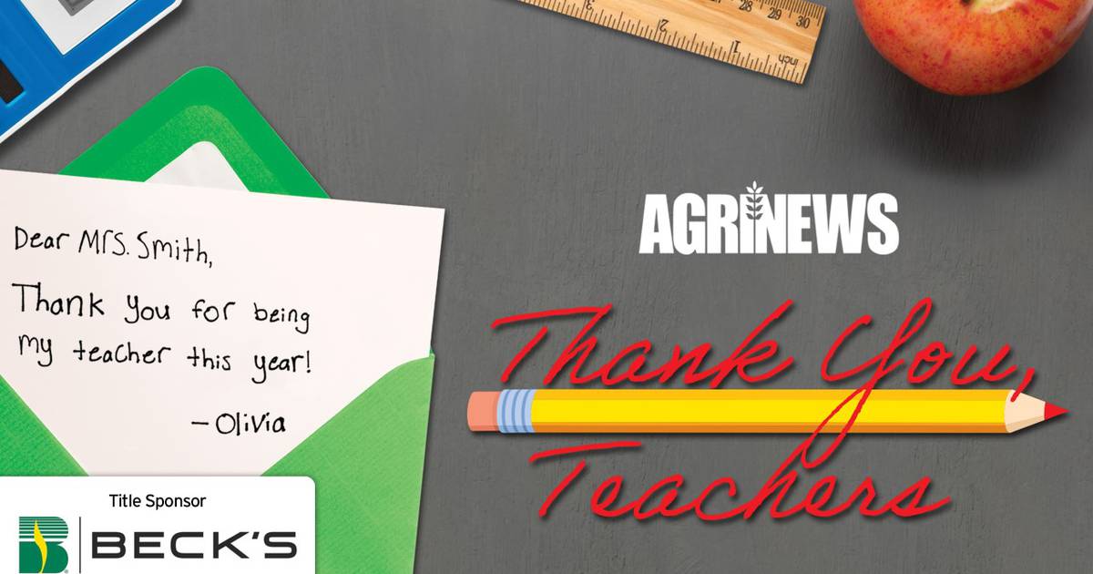 Thank you, agriculture teachers – AgriNews