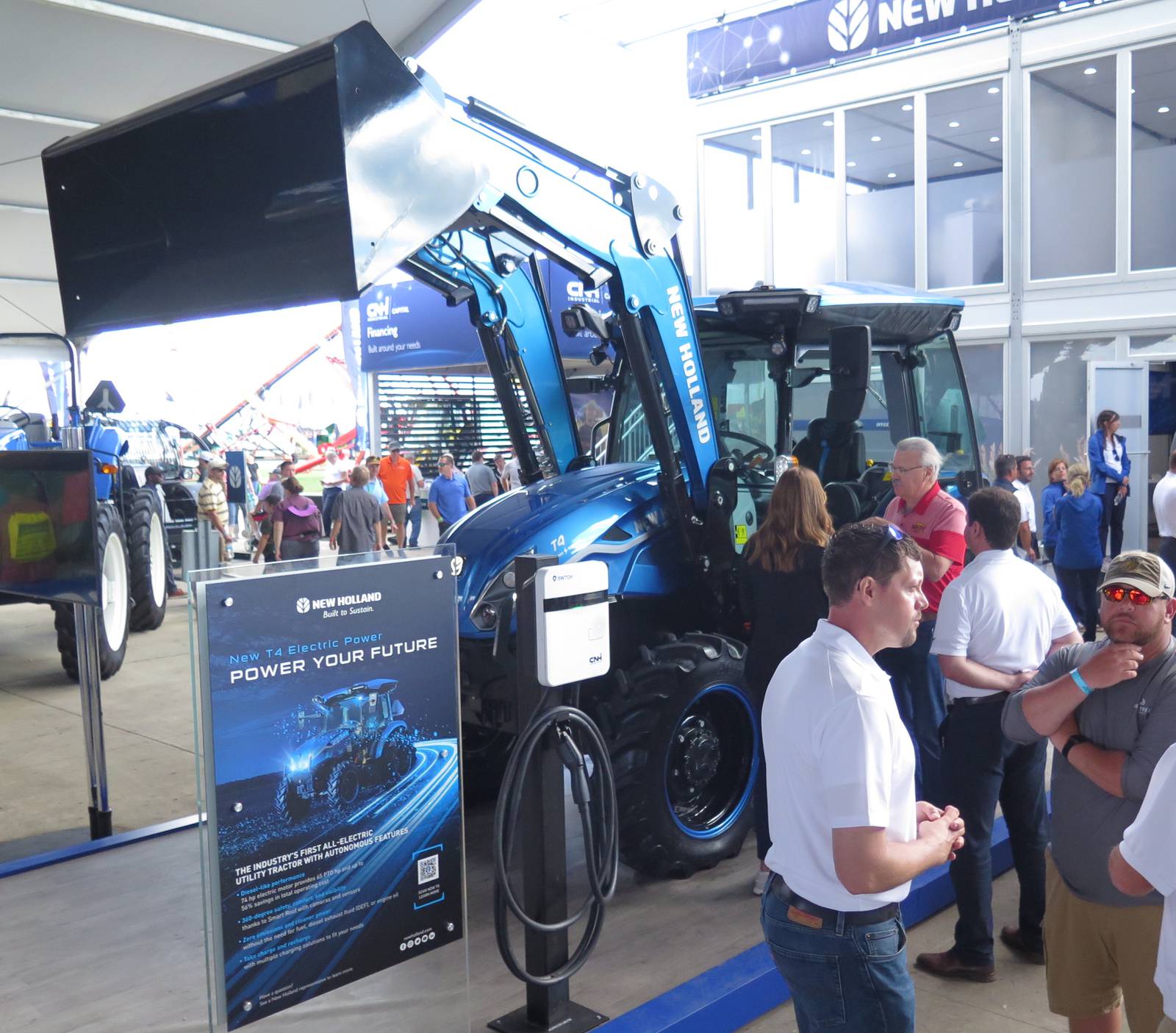 Electric utility tractor featured at FPS – AgriNews
